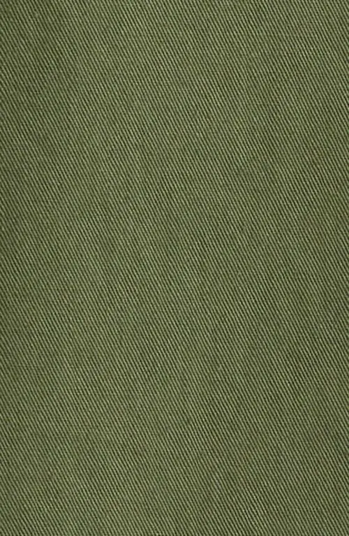 SERVICE WORKS Border Embroidered Short Sleeve Button-up Shirt - Olive