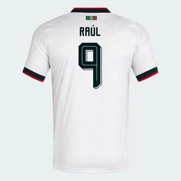 Adidas Mexico 26 Away Raul Jersey - White / Soccr-mxs-sxd