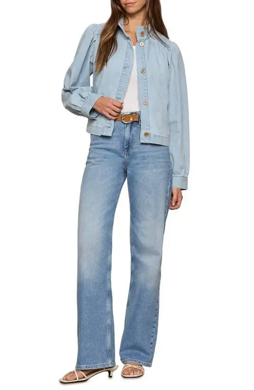 Sanctuary Puff Sleeve Denim Jacket