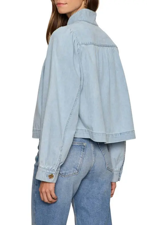 Sanctuary Puff Sleeve Denim Jacket