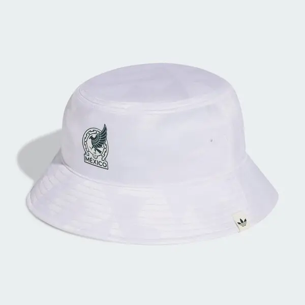 Adidas Mexico 26 Bucket Hat - White / Aurora Ivy