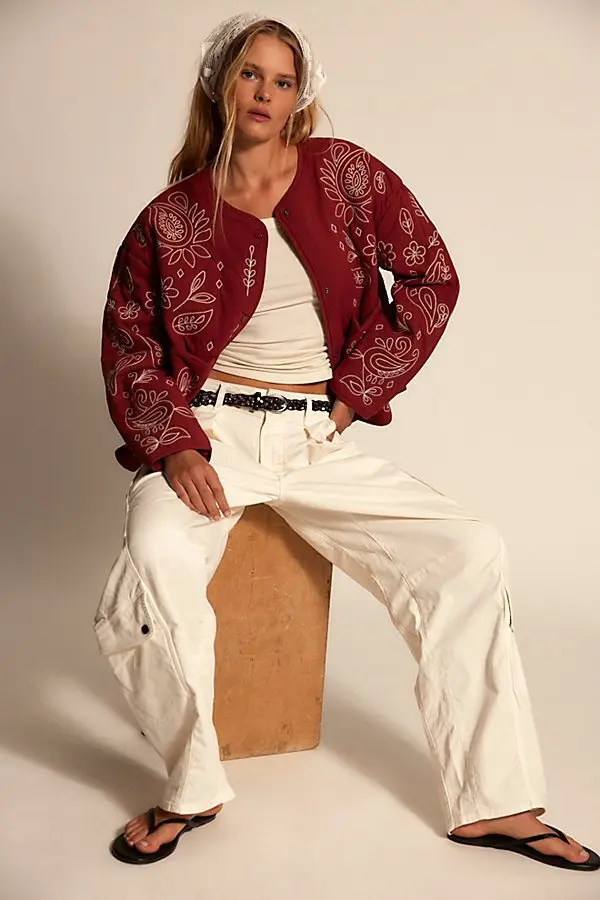 DENIM AND BONE Bandana Jacket