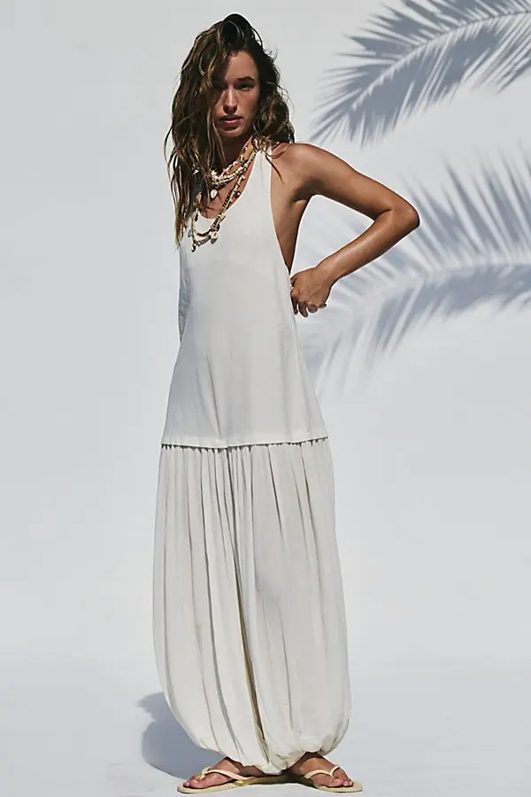 Free People Bretton One-piece Jumpsuit - Moonglow