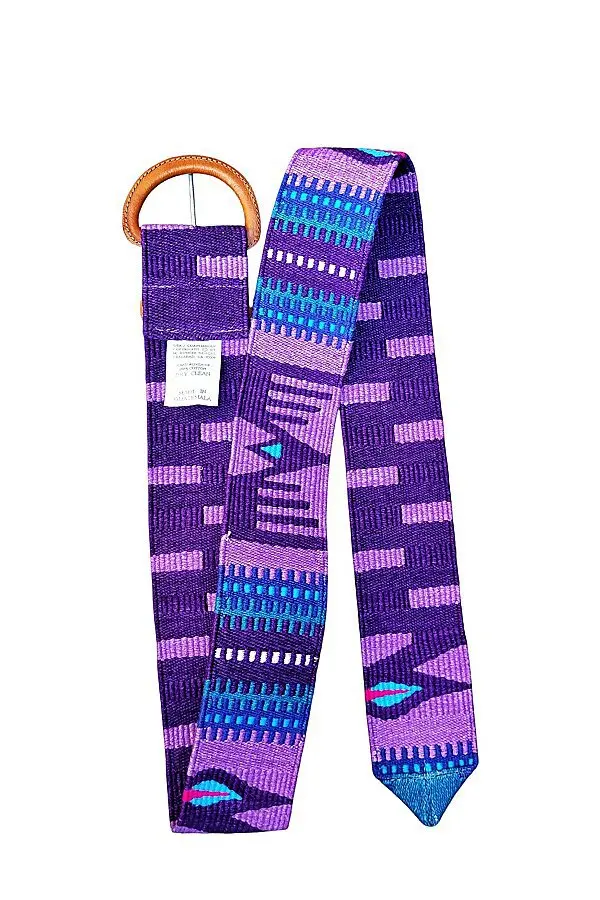 GARBAGE SOUP Vintage Handwoven Guatemalan Belt