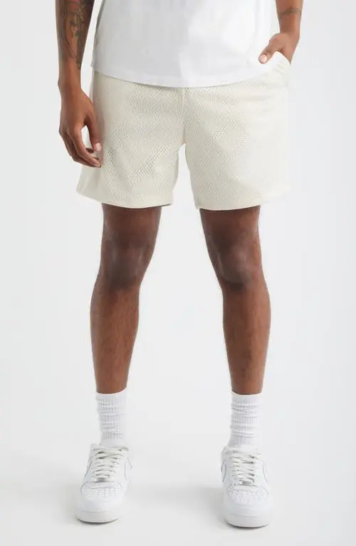 KROST Mesh Shorts - Cloud Creme