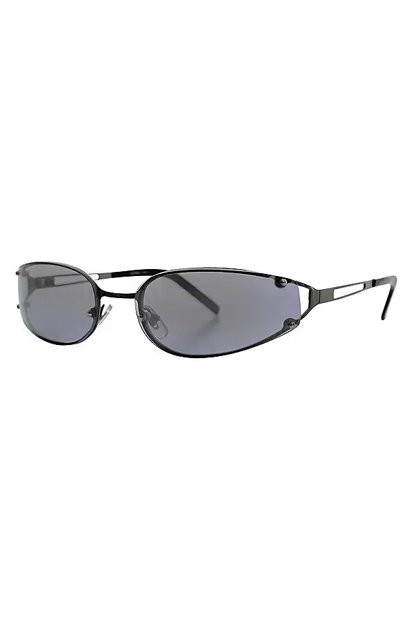 SUNGLASS MUSEUM Vintage Rickey Sunglasses - Grey