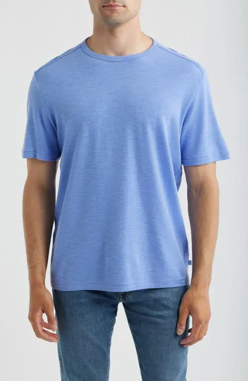 Tommy Bahama Sand Wave Slub Cotton Blend T-shirt - Grape Pools