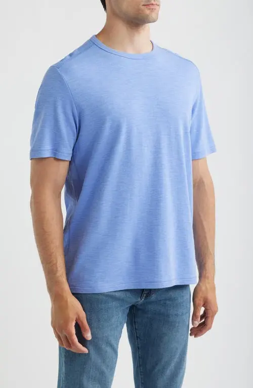 Tommy Bahama Sand Wave Slub Cotton Blend T-shirt - Grape Pools