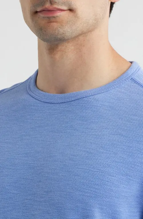 Tommy Bahama Sand Wave Slub Cotton Blend T-shirt - Grape Pools