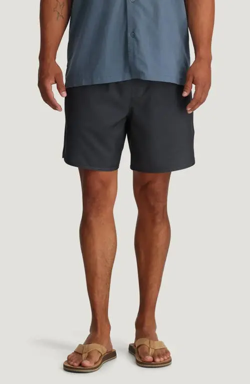 FREE FLY Lined Hybrid Shorts - Anthracite