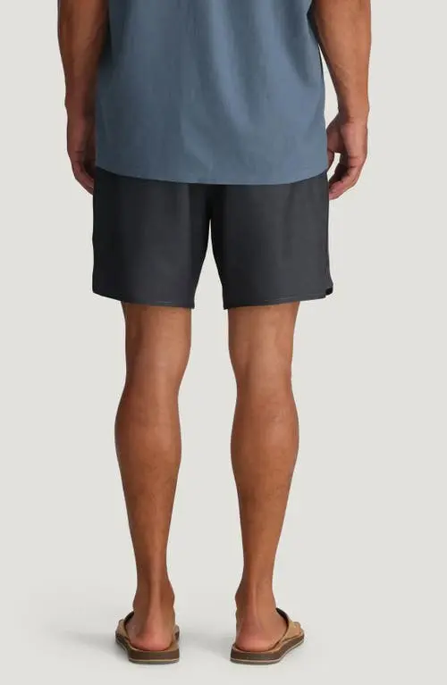 FREE FLY Lined Hybrid Shorts - Anthracite