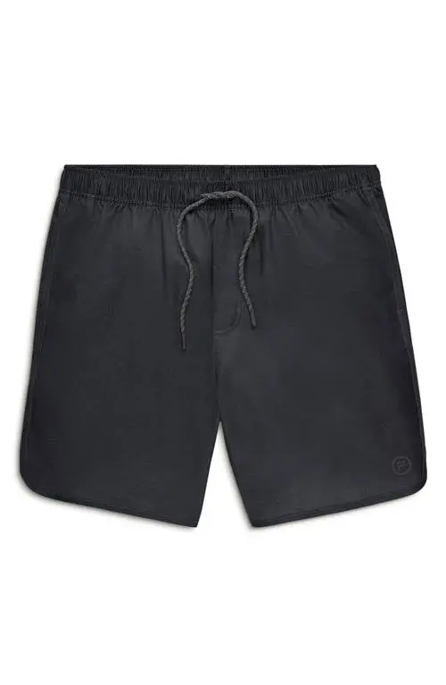 FREE FLY Lined Hybrid Shorts - Anthracite