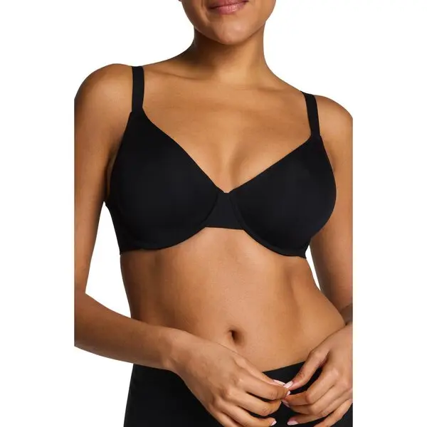Spanx Supersmooth™ Brava Unlined Bra - Very Black