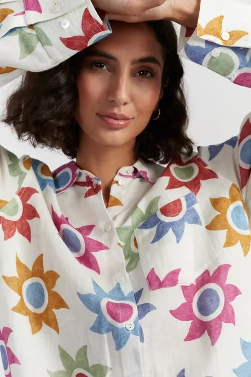 Chinti & Parker Cotton Sol Shirt