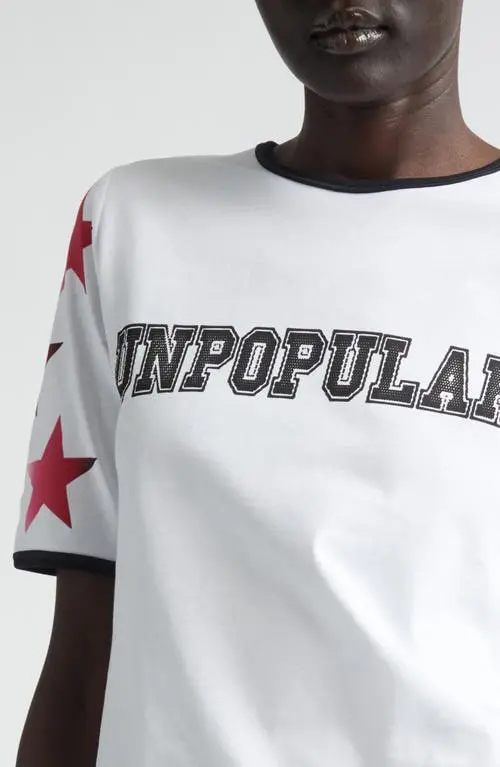 CHOPOVA LOWENA Graphic Ringer T-shirt