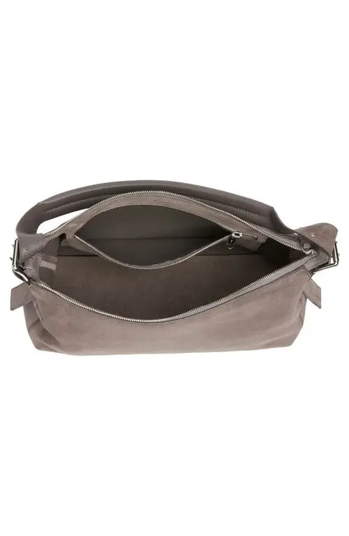 LEMAIRE Belted Suede Shoulder Bag