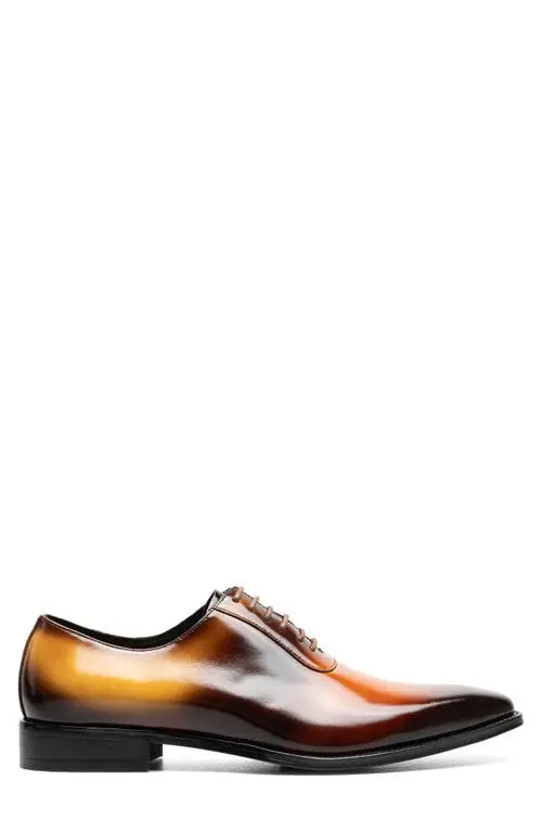 STACY ADAMS Shaffer Plain Toe Oxford - Cognac Multi