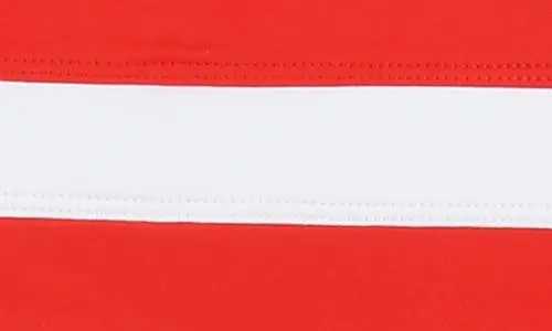 La Blanca Americana Adjustable Loop Bikini Bottoms - Red Multi