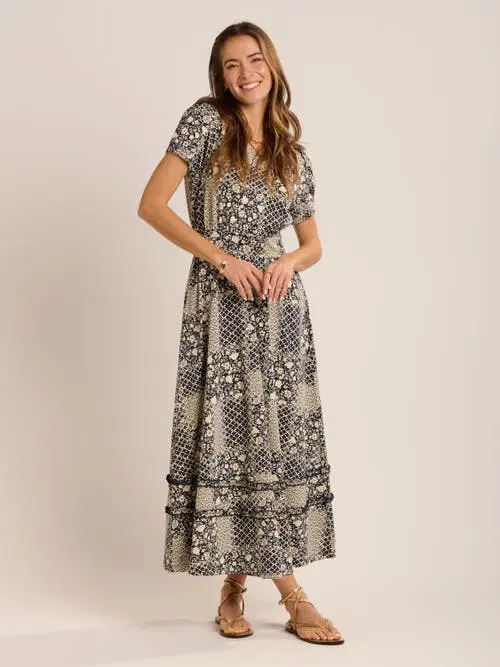BRAKEBURN Katerina Printed Maxi Dress