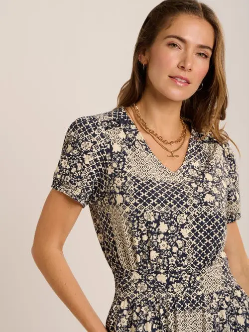 BRAKEBURN Katerina Printed Maxi Dress