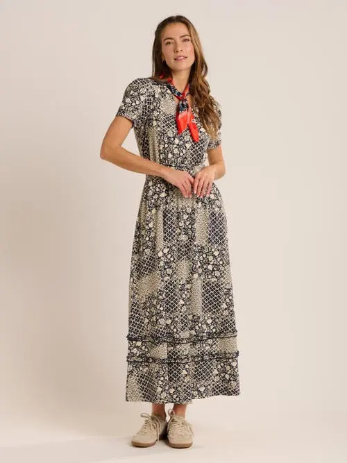 BRAKEBURN Katerina Printed Maxi Dress