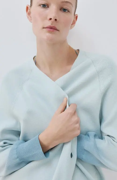 Mango Ombré Cotton Lounge Cardigan