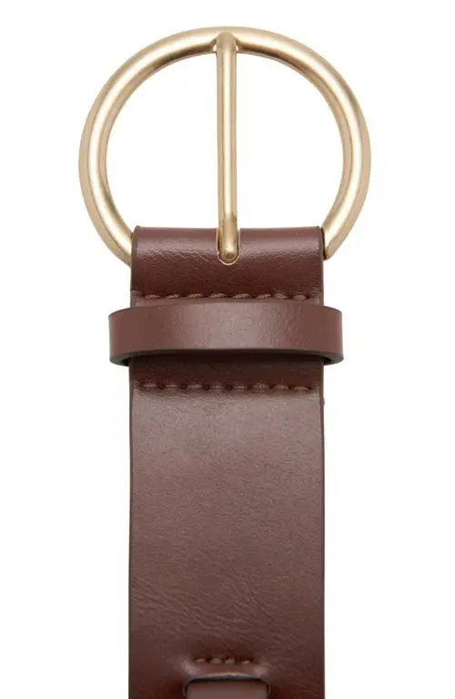 Mango Faux Leather Chain Belt