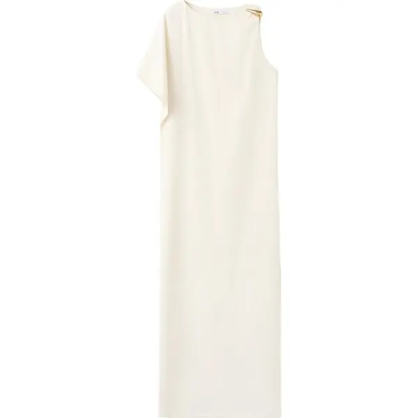 Mango Asymmetric Column Dress