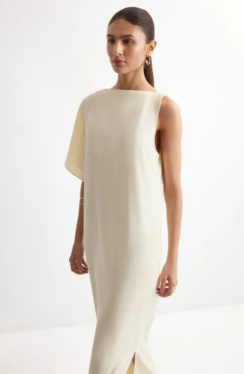 Mango Asymmetric Column Dress