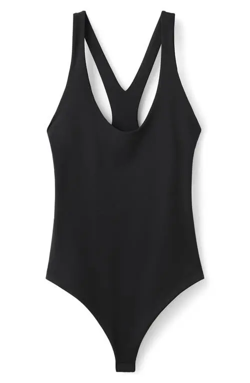 Mango Open Back Fitted Bodysuit
