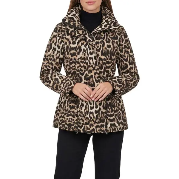 Gorski Lightweight Printed Jacket With Concealed Hood - Lprd