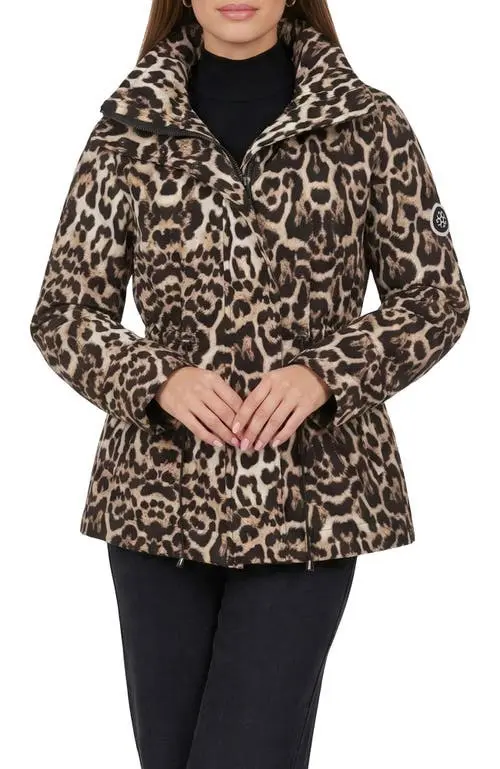 Gorski Lightweight Printed Jacket With Concealed Hood - Lprd
