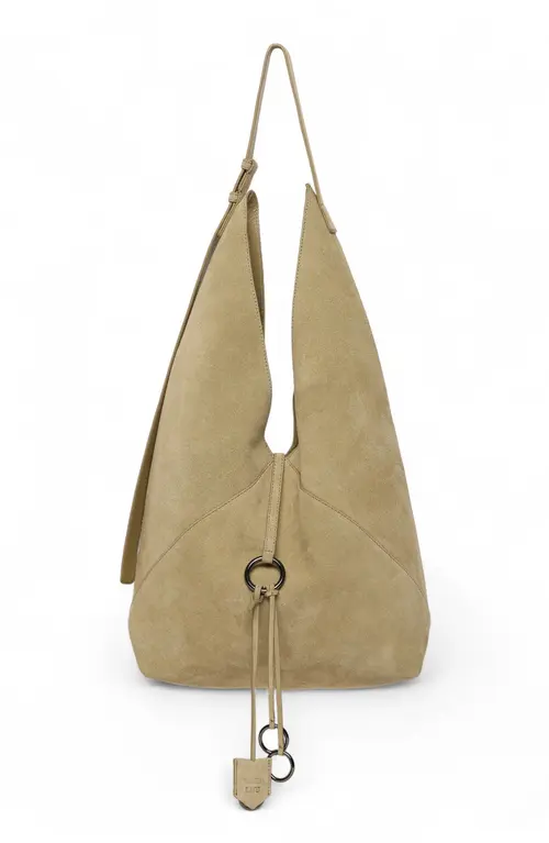 Walter Baker Reese Hobo Handbag - Ginger Root Suede