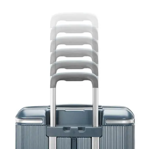 SAMSONITE Silhouette 18 Checked Spinner Luggage - Black