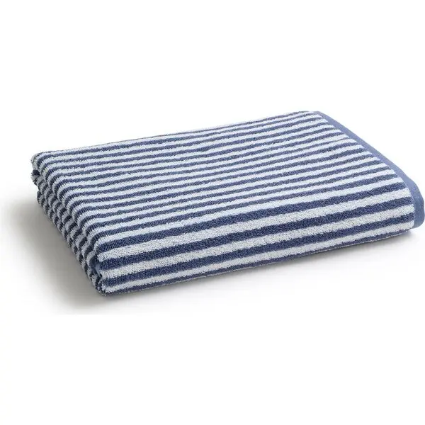 CHRISTY Portobello Stripe Coastal Inspired Towels - Chalk Blue