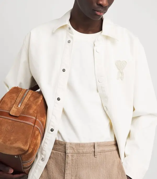 AMI Paris Cotton De Coeur Overshirt