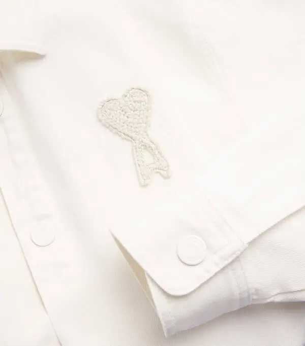 AMI Paris Cotton De Coeur Overshirt