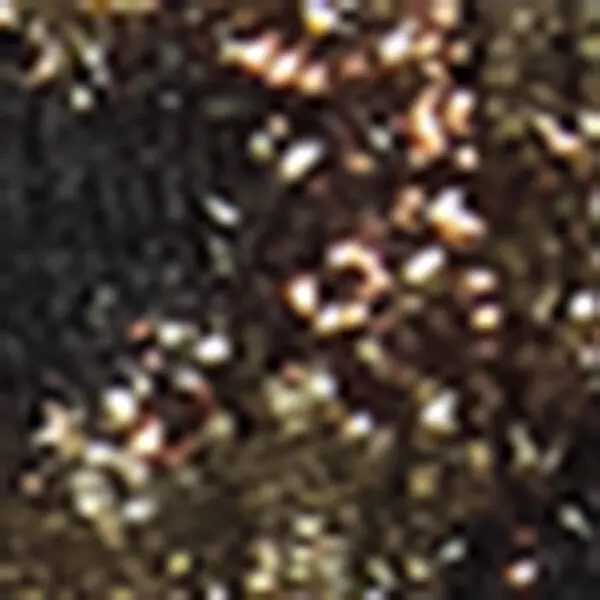 GANNI Metallic Leopard Print Scrunchie