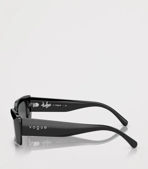 VOGUE Acetate Pillow Sunglasses - Black