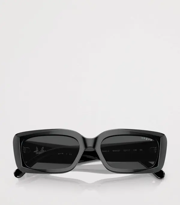 VOGUE Acetate Pillow Sunglasses - Black