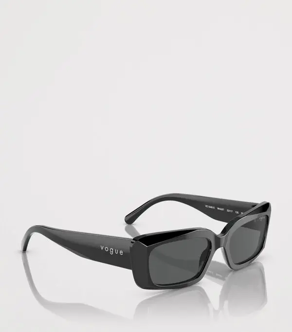 VOGUE Acetate Pillow Sunglasses - Black