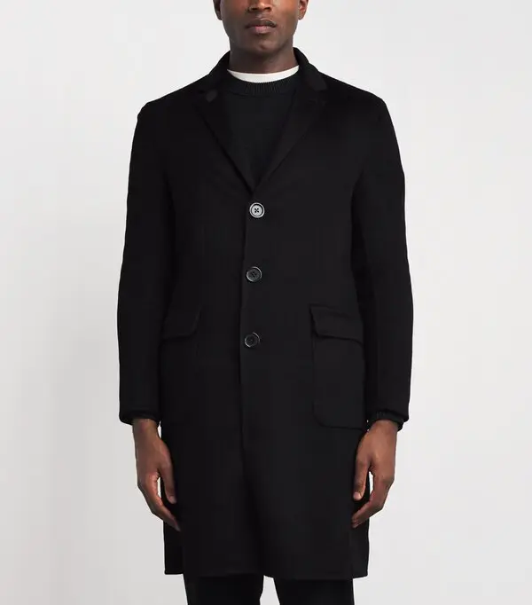 ALAN SCOTT Cashmere-blend Double-face Coat