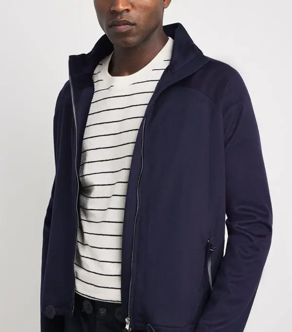 ALAN SCOTT Cashmere-blend Track Jacket