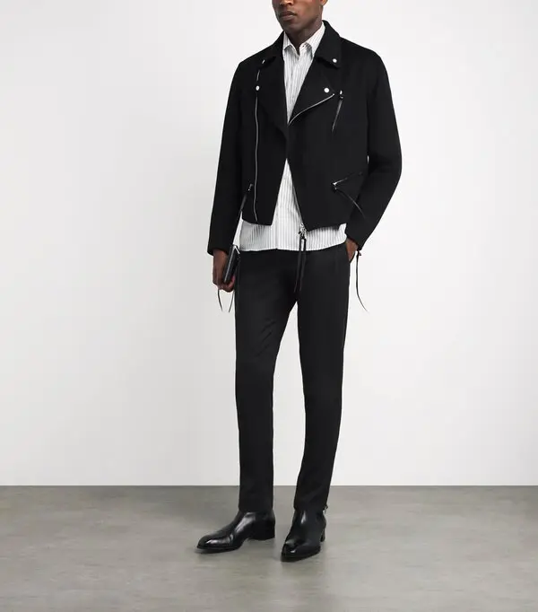 ALAN SCOTT Cashmere-blend Sweatpants