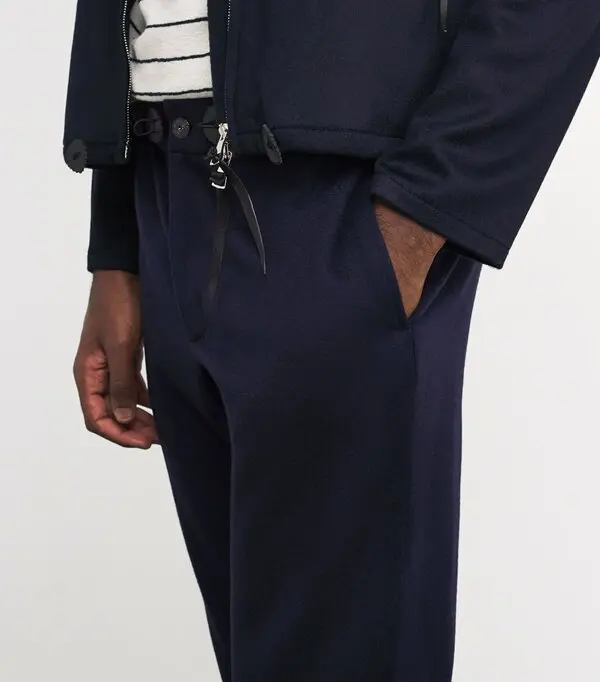 ALAN SCOTT Cashmere-blend Sweatpants
