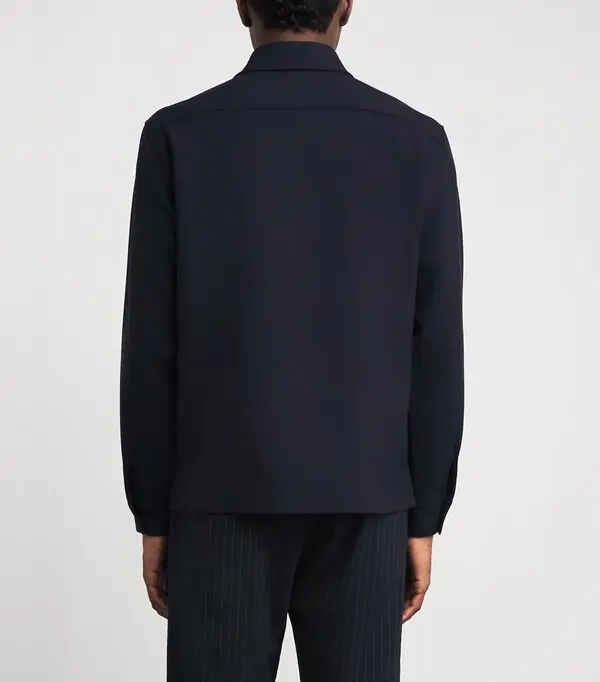 Sandro Straight-fit Shirt - Blue