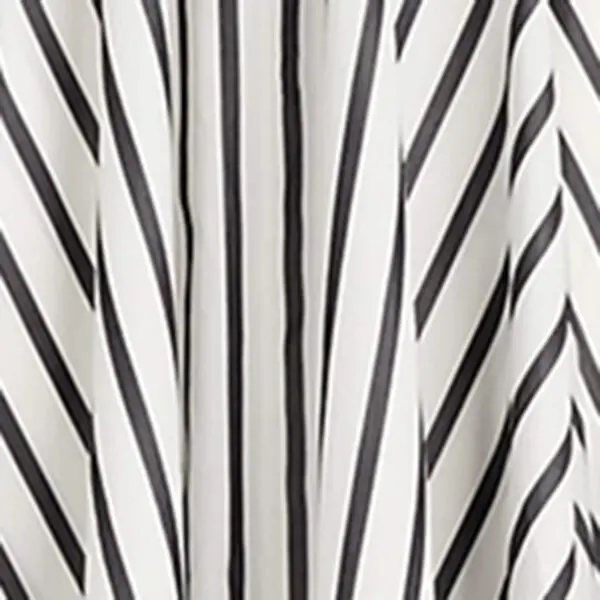 Ralph Lauren Cotton Stripe Eldred Maxi Dress - Black
