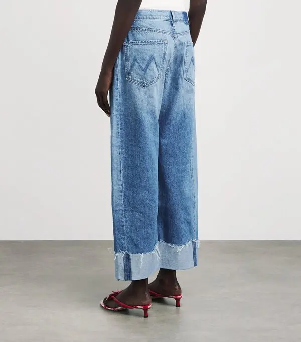 MOTHER The Half-pipe Ankle-cuff Jeans - Blue
