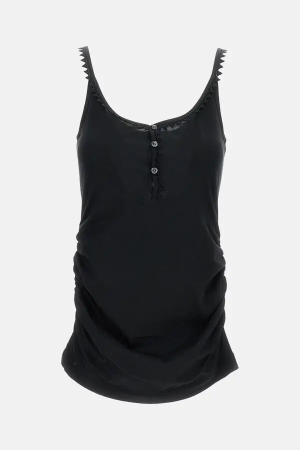 Jacquemus Le Debardeur Clavela Sleeveless Top - Black