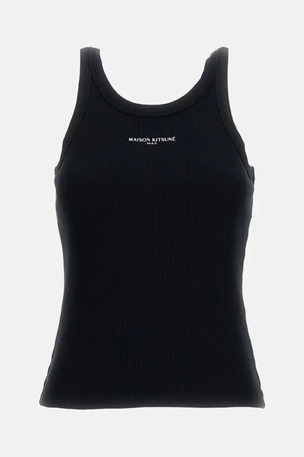 Maison Kitsuné Logo Top - Nero